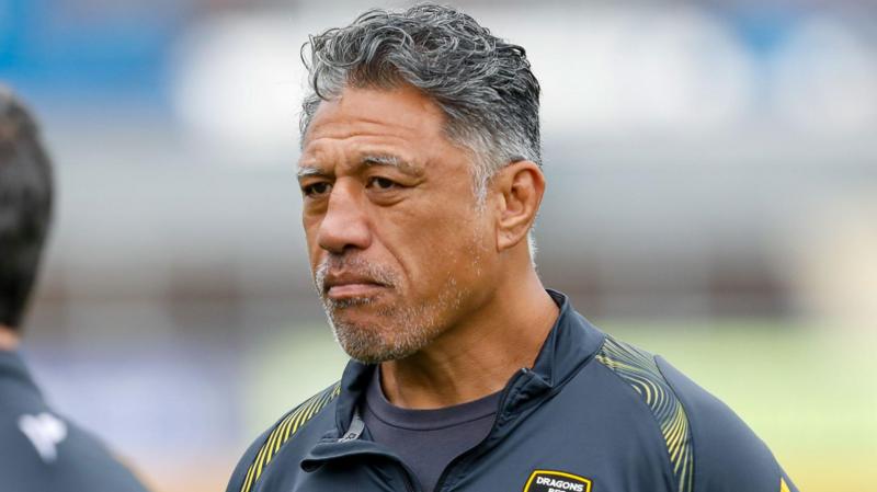 Filo Tiatia to remain Dragons head coach until end of season - BBC Sport