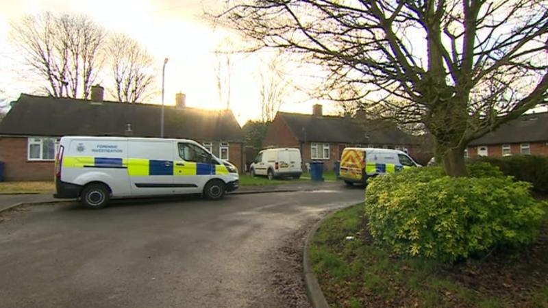 Cannock murder arrest after woman found stabbed - BBC News