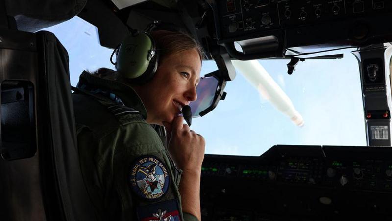 RAF Brize Norton crew leads largest ever all-female flypast - BBC News