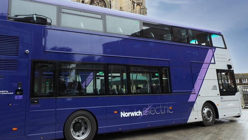 Basildon to welcome 55 First Bus electric buses - BBC News