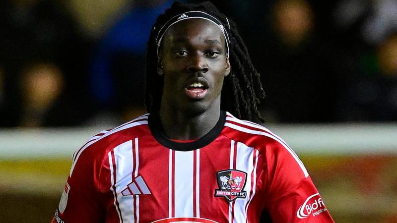 Johnly Yfeko: More injury woe for Exeter City defender - BBC Sport