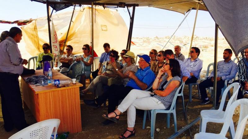 Susiya: Palestinian West Bank village faces bleak end - BBC News