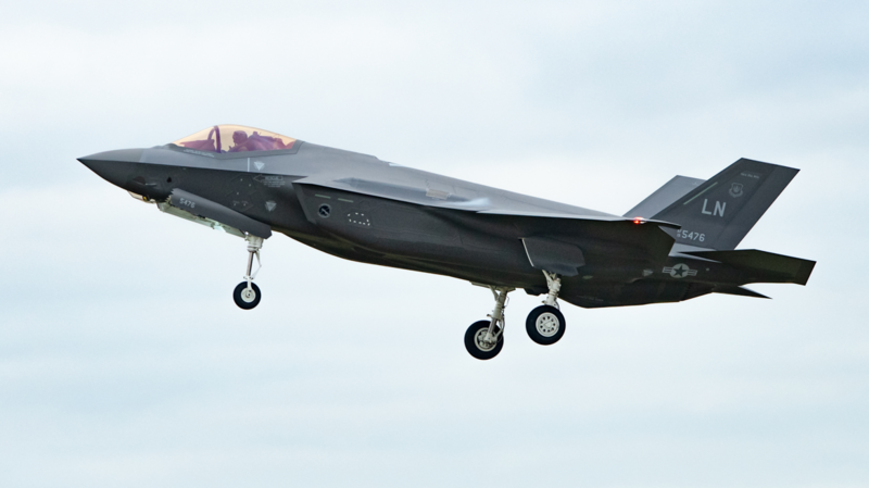 RAF Marham fighter jet left 'damaged' after bird strike - BBC News