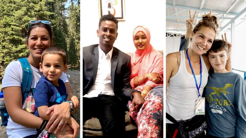 Trump travel ban: 'I might finally see my sons again' - BBC News