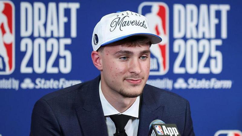 NBA draft: Cooper Flagg, 18, drafted first by Dallas Mavericks - BBC Sport