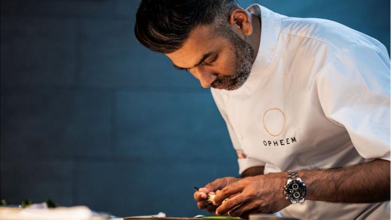 Opheem becomes Birmingham's first two Michelin-starred restaurant - BBC ...