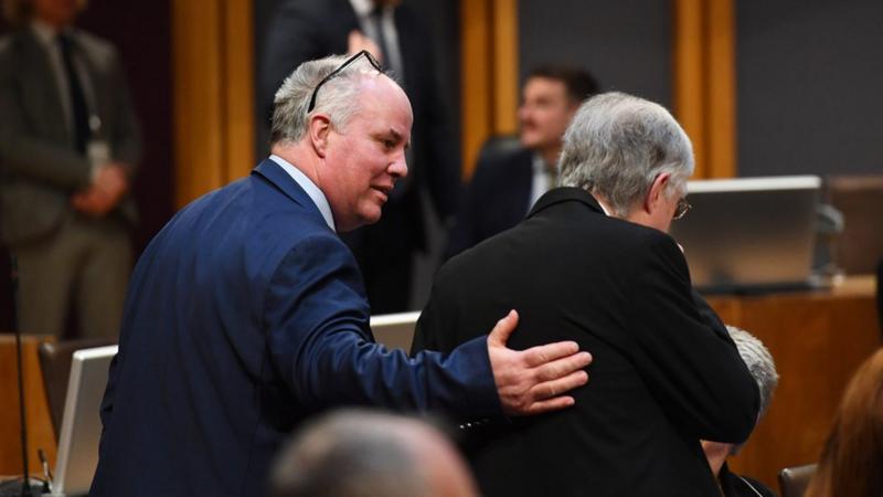 Mark Drakeford emotional as he bows out as first minister - BBC News