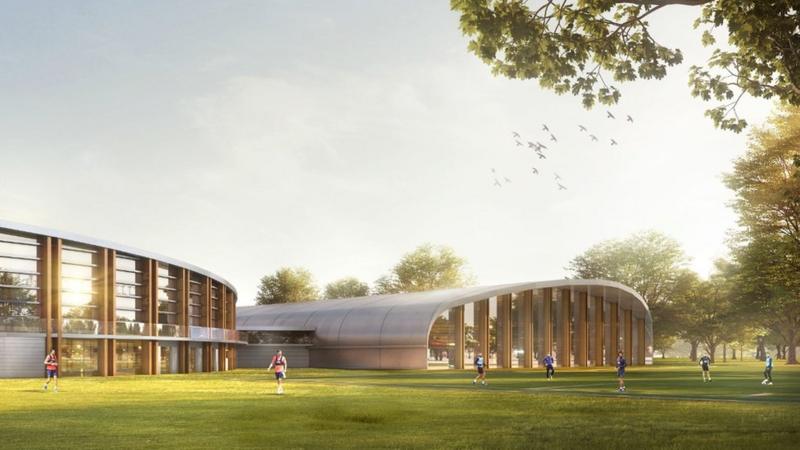 Revised AFC Bournemouth training ground plans approved - BBC News