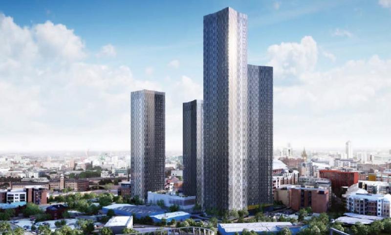 Manchester's tallest skyscraper plan approved - BBC News