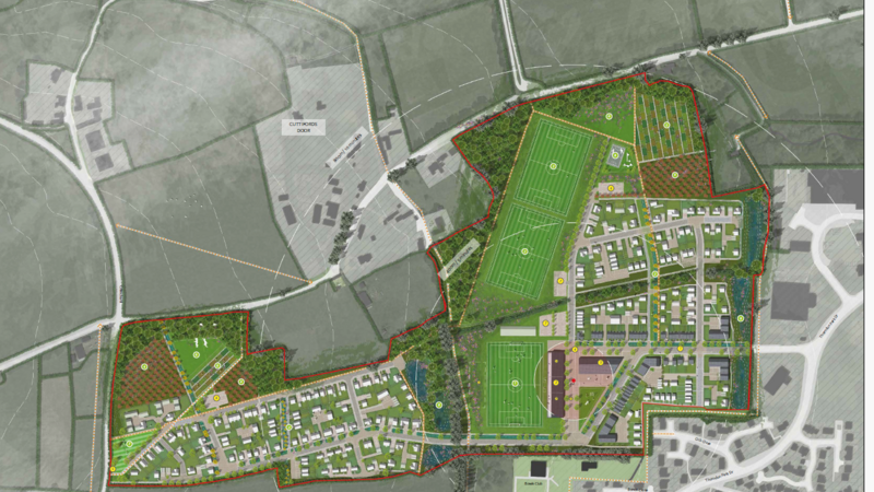 Chard: 295 homes and new football ground approved - BBC News