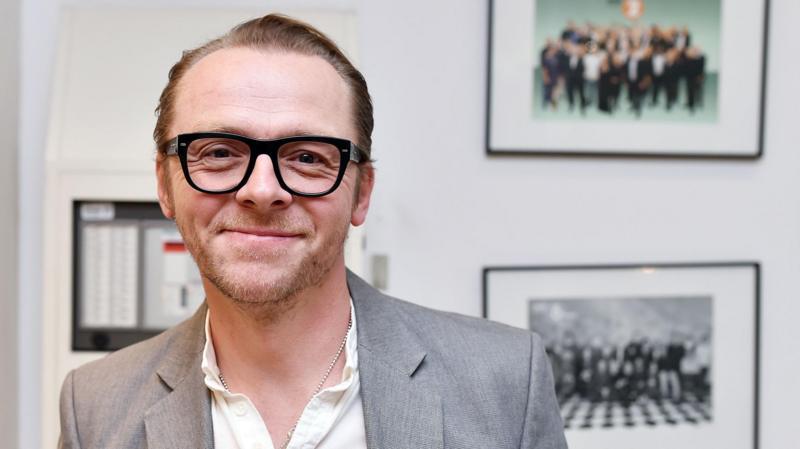 Simon Pegg film Angels in the Asylum on hold due to cash issues - BBC News