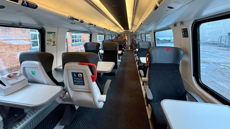 CrossCountry reveals refurbished train as part of £75m project - BBC News