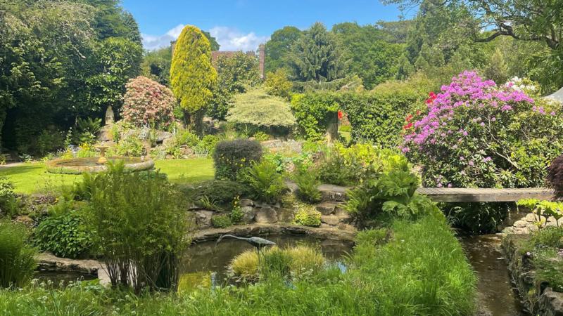 Guisborough Tudor Croft Garden gains listed status - BBC News