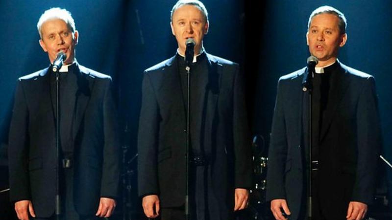 The Priests say 'a bittersweet farewell' to professional singing - BBC News