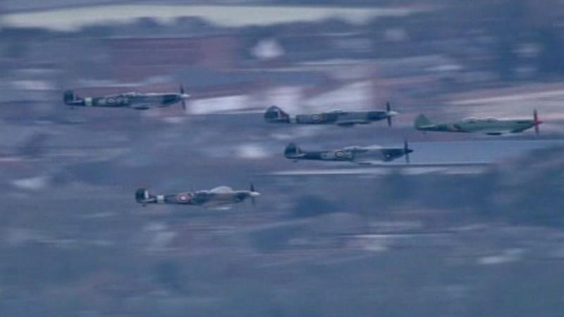 Spitfire celebration flight dropped by organisers after runway use ...