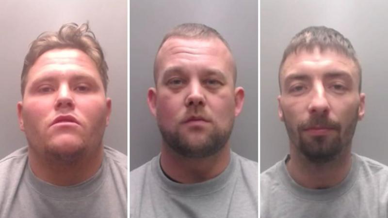 Horden drugs gang jailed for gun feud and ram-raids - BBC News