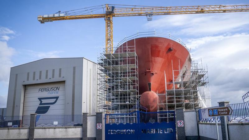 Turkey building four new CalMac ferries 'on time' - BBC News