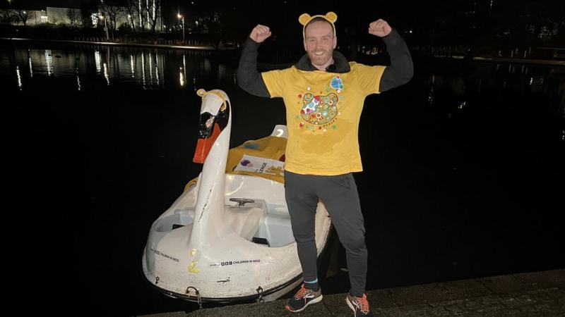 Paddy McGuinness to cycle 300 miles for Children in Need - BBC News