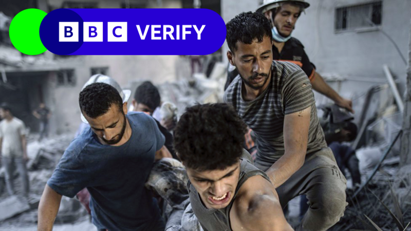 How the dead are counted in Gaza - BBC News