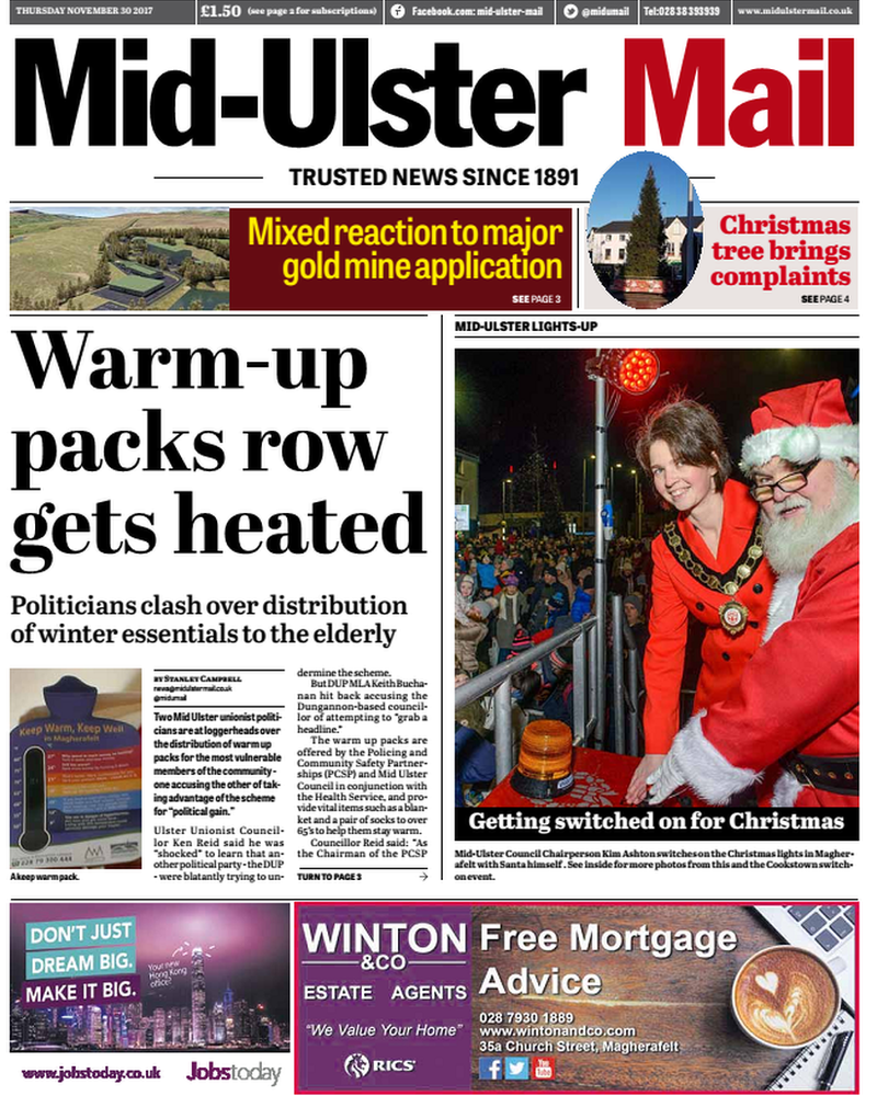 NI weekly paper review: Shopping wars and vigilantes - BBC News