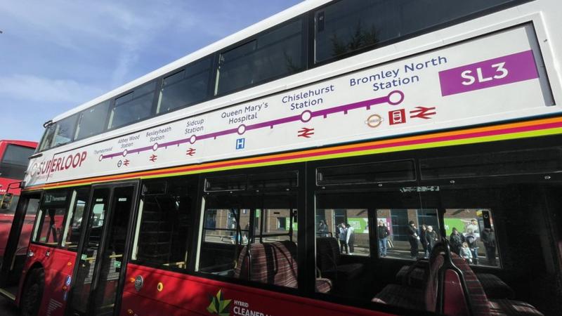 New SL3 Superloop route launches in south-east London - BBC News