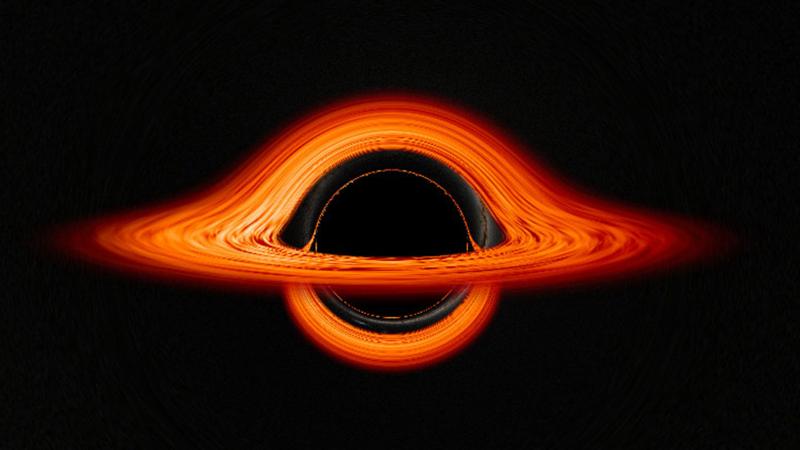 Nasa video simulates what it's like to travel into a black hole - BBC ...