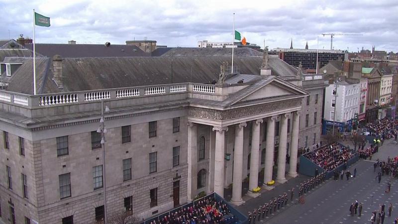 Easter Rising 1916 commemorations in pictures - BBC News