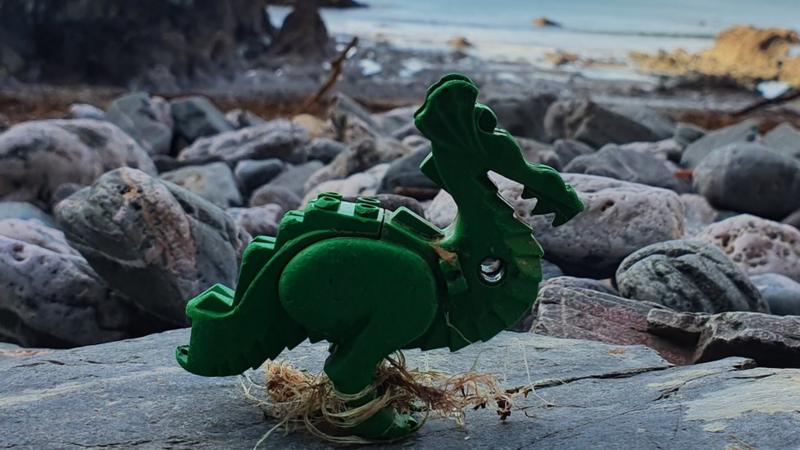 Lego lost at sea exhibition at Royal Cornwall Museum - BBC News
