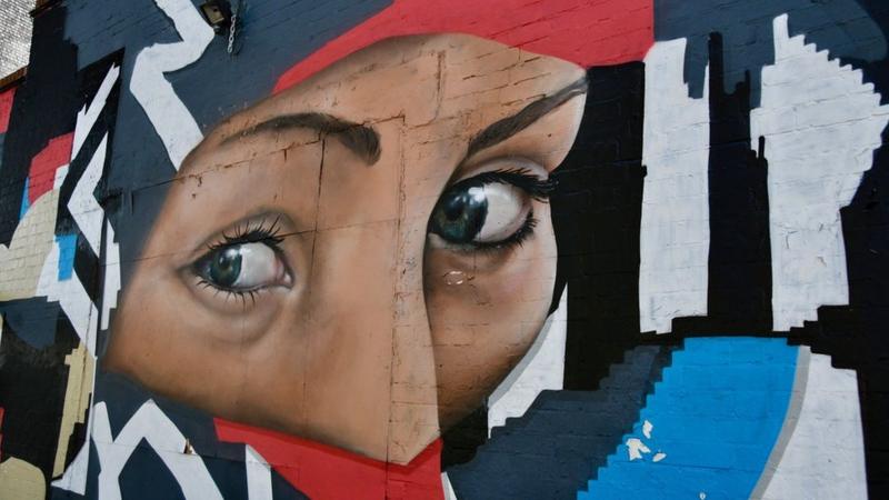 How Digbeth gave a home to graffiti and street art - BBC News