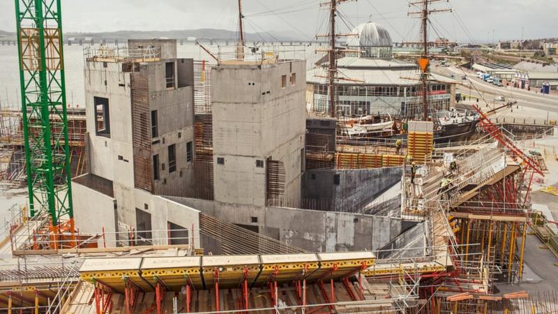 From concept to concrete: Building the V&A Dundee Museum of Design ...