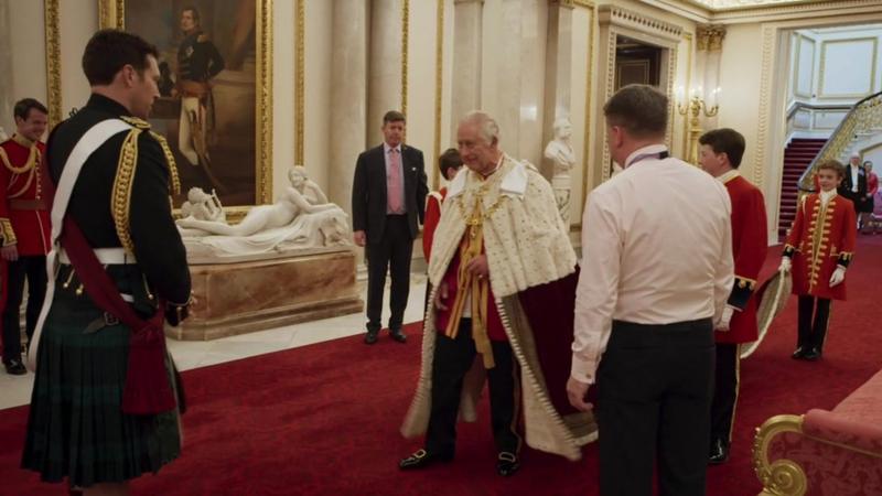 King and Queen share behind the scenes footage of Coronation rehearsals ...
