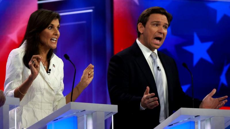 Third Republican debate: Four takeaways from the Miami event - BBC News