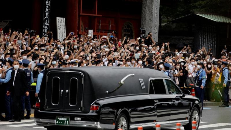 Shinzo Abe: Why a state funeral for slain ex-PM is controversial - BBC News