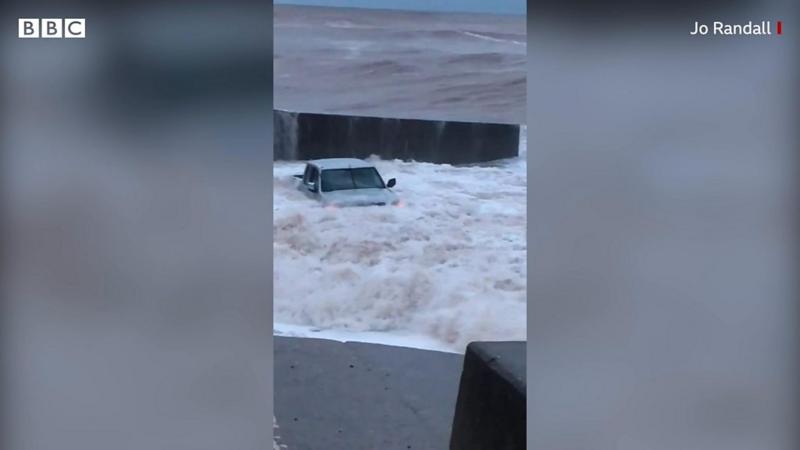 Devon: Storm Ciarán causes floods, power outages and shuts schools ...