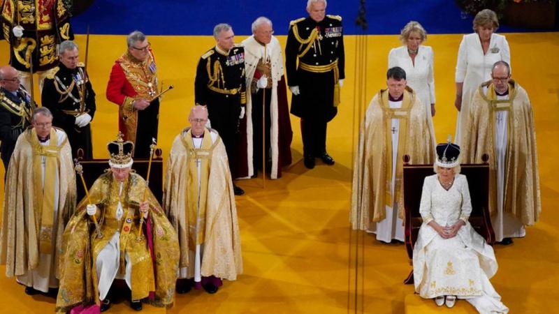 King Charles III's coronation: Look back at historic day - BBC Newsround