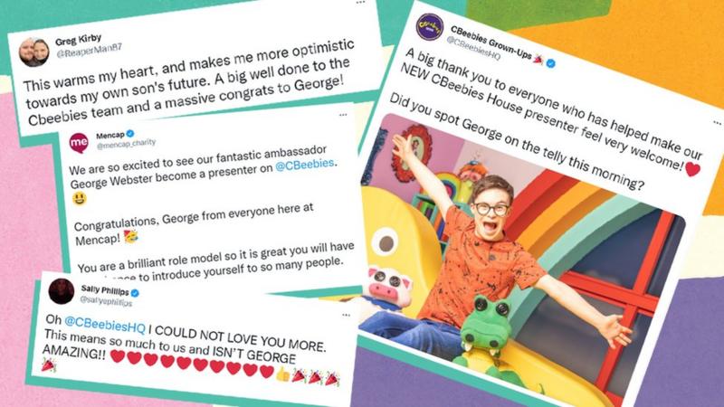 CBeebies welcomes new presenter George Webster - BBC Newsround