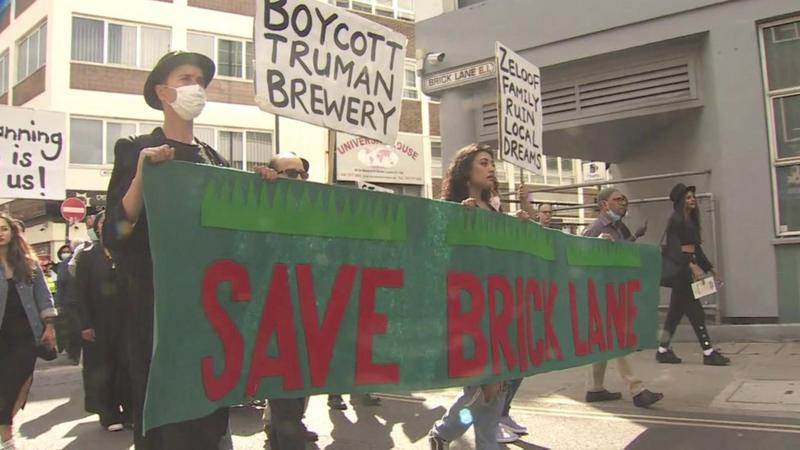 Brick Lane: Controversial development plans approved - BBC News