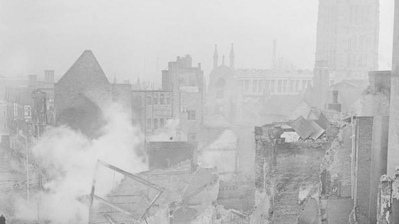 The Coventry Blitz: 'Hysteria, terror and neurosis' - BBC News