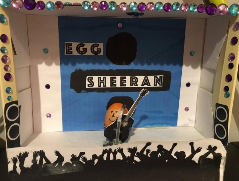 Easter pop star 'Egg Sheeran' a hit - BBC News
