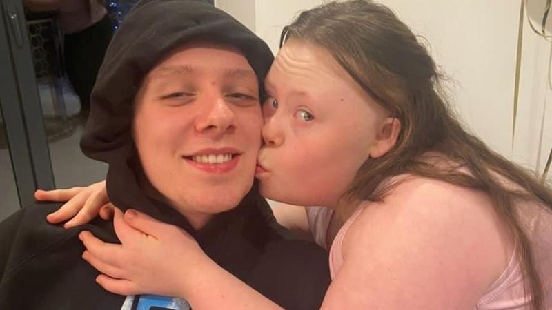 Aitch: Rapper's skydive in honour of his younger sister Gracie - BBC ...