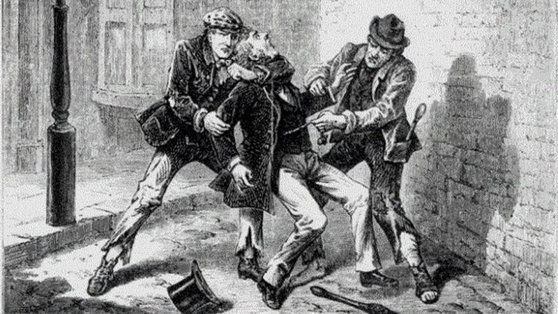 What was behind the garrotting panics of London? - BBC News