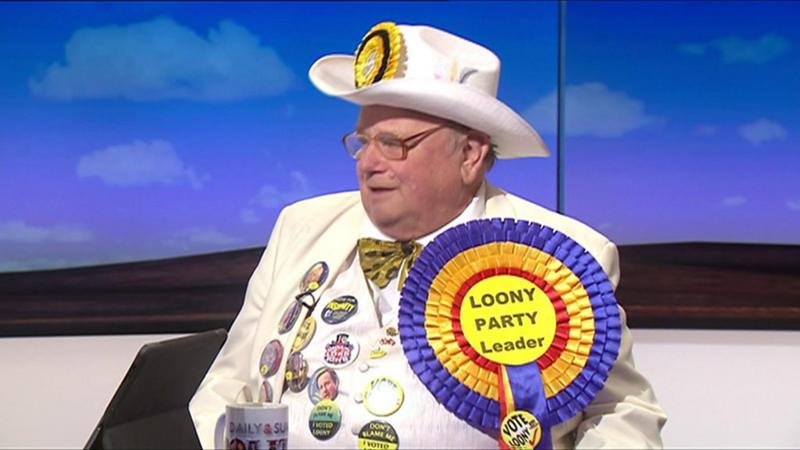 Forty years of Monster Raving Loony wannabe MPs - BBC News