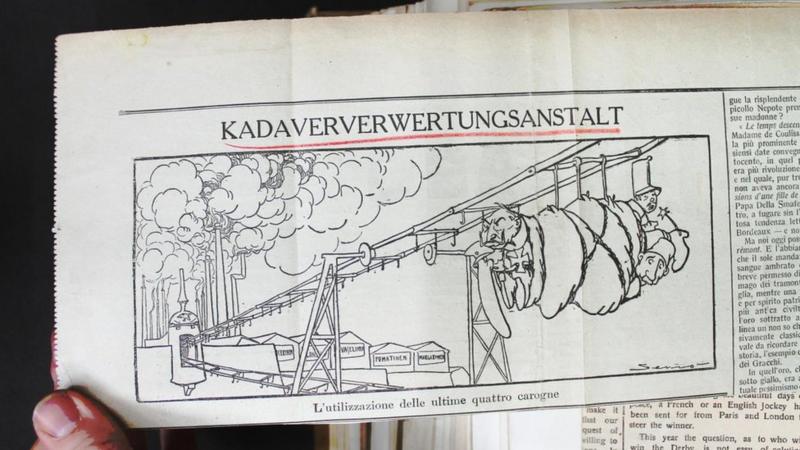 The corpse factory and the birth of fake news - BBC News
