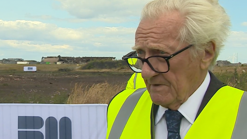 Last of Redcar steelworks demolished for Teesworks site - BBC News