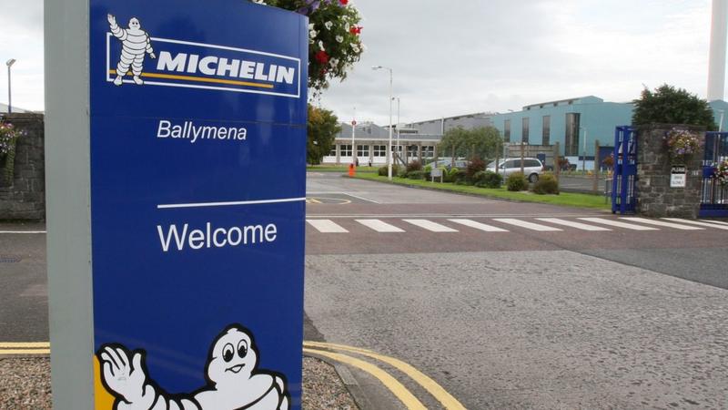 Michelin Ballymena tyre factory to close in 2018 - BBC News