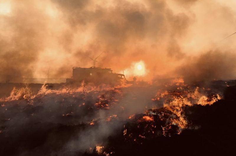Cannich wildfire could be largest recorded in UK - BBC News