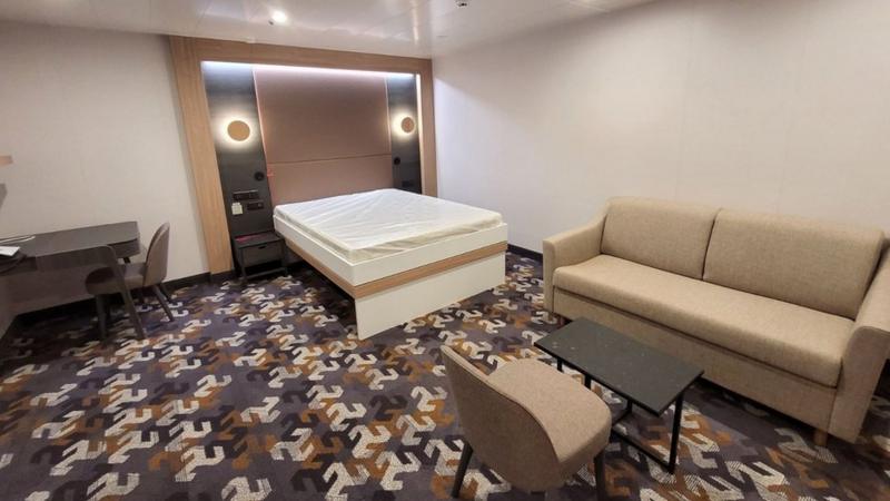 First look at inside of new £78m Isle of Man passenger ferry - BBC News