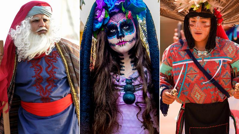 How offensive outfits became the real horror of Halloween - BBC News