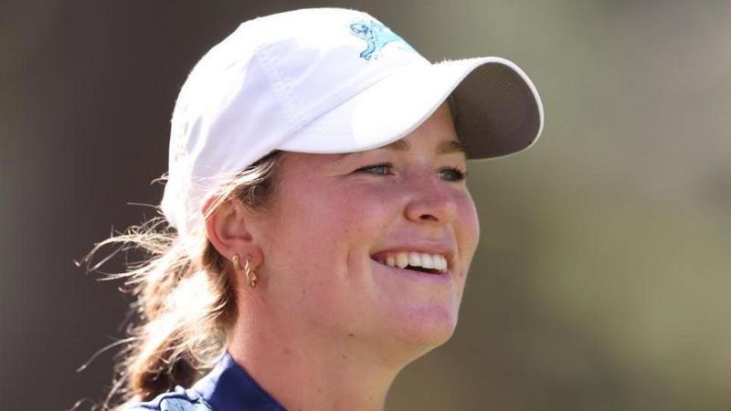 Joburg Ladies Open: Mimi Rhodes takes three-shot lead before final ...