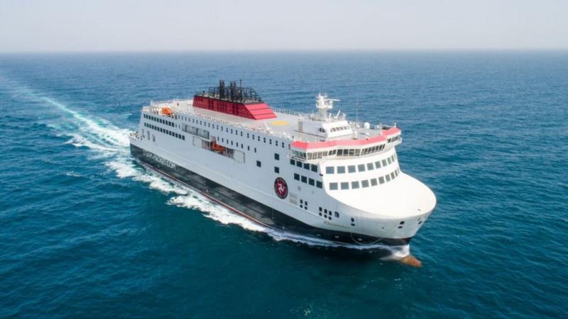 First look at inside of new £78m Isle of Man passenger ferry - BBC News